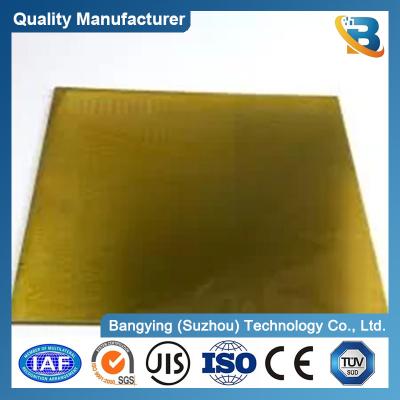 China 1mm-20mm Thick Brass Copper Plate 99.99% Purity Customized Size 35-45 Hardness for sale