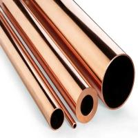 China Red Copper Pipe 50mm ASTM C65500 B16.22 Seamless Tubes for Air Condition/Water Tube for sale