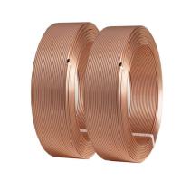 China Copper Pipe for Water System Air Condition ASTM B68 B88 B75 B280 B743 C10100 C11000 C12000 for sale