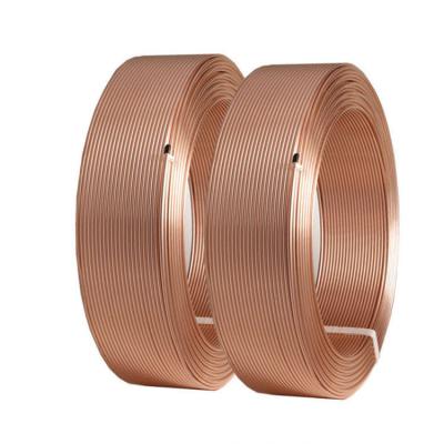 China Copper Pipe for Water System Air Condition ASTM B68 B88 B75 B280 B743 C10100 C11000 C12000 for sale