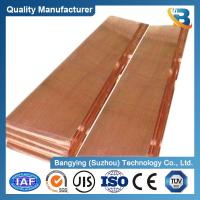 China 45-50 Elongation Red Copper Strip Gold Copper Sheet/Plate T2 for Heat Dissipation for sale