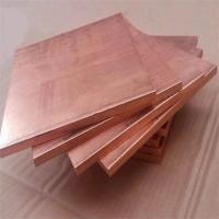 China 45-50 Elongation Red Copper Strip Gold Copper Sheet/Plate T2 for Heat Dissipation for sale