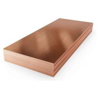 China 45-50 Elongation Red Copper Strip Gold Copper Sheet/Plate T2 for Heat Dissipation for sale
