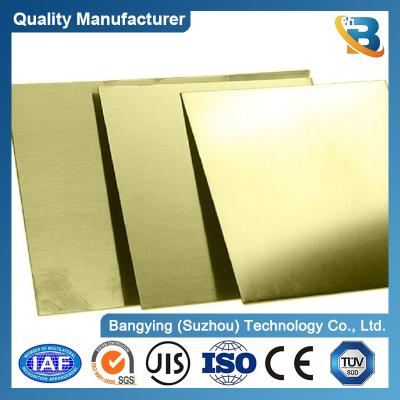 China Metal Plates Golden C1100 Brass Sheet Best Yellow Copper with Melting Point 1083 ordm for sale
