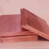 China Customized Thickness 99% Pure Copper Sheet C10100 C10200 C10300 4X8 Copper Plate for Water Heater for sale