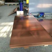 China Customized Thickness 99% Pure Copper Sheet C10100 C10200 C10300 4X8 Copper Plate for Water Heater for sale