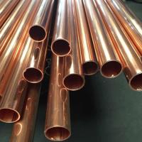 China C11000 C12200 C1100 C1220 Copper Pipe for Air Conditioning and Refrigeration Projects for sale