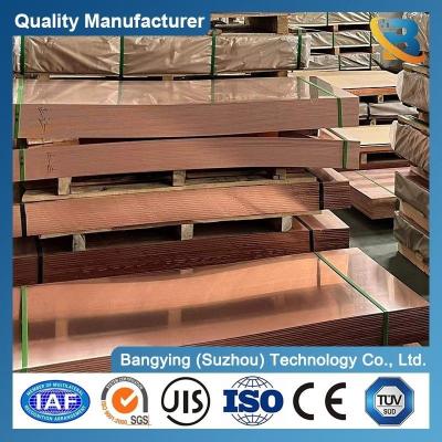 China BYCu-CP045 Red Copper Plate for Building 3mm4mm 5mm C67500 C68700 C67000 C50100 C50500 for sale