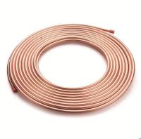 China Pancake Coil Copper Pipe C1100 C1200 C1020 C1220 for Air Conditioner and Refrigerator for sale