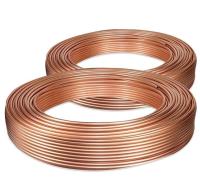 China Pancake Coil Copper Pipe C1100 C1200 C1020 C1220 for Air Conditioner and Refrigerator for sale