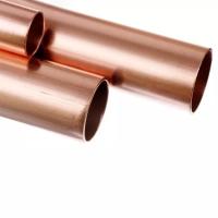 China 8mm Diameter Copper Pipe Straight C12000 32mm Cooper Tube with 40% Elongation Yellow for sale