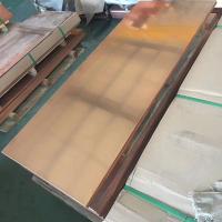 China Red Pure 4X8 99.9% C10100 C10200 Tu2 T1 C11000 T3 Copper Plate Sheets for Construction for sale