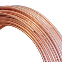 China Custom Size Insulated Copper Pipes 15mm Tube 3/8