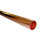 China Annealed Straight Copper Pipe for Water System ASTM B88 Seamless Copper Water Tube for sale