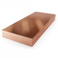 China 99.99% Purity Copper Sheet Plate C11000 C17200 C12200 C17500 C10200 Material Grade T1 for sale