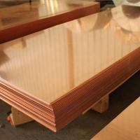 China Copper Sheets 3mm 5mm 20mm Thickness 99.99% T2 4X8 for Water Heater Production Line for sale