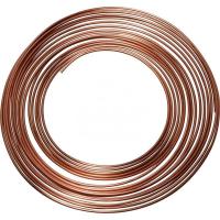 China ASTM B280 Seamless Copper Pipe Coil in Roll C12200/C11000 Brass Tube Customize Length for sale