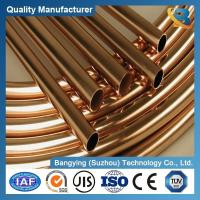 China Soft State Seamless Copper Pipe Coil Roll for Plumbing Applications and 40% Elongation for sale