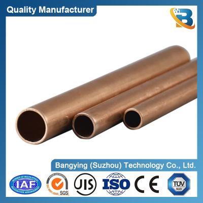 China 15mm 25mm 50mm 100mm Custom Diameter C11000 C70600 High Purity 99.9% Red Copper Tube Pipe for sale