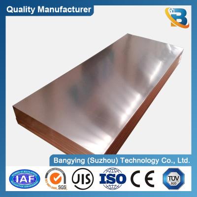 China Red Copper C11500 C11600 C12000 Direct Supply Raw Industrial Material Flat Sheet Plate for sale