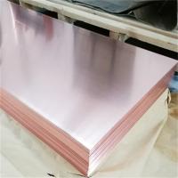 China Water Heater C46400 B505 B13 B62 C11600 Electrical Pure Copper Plate with Elongation 45-50 for sale