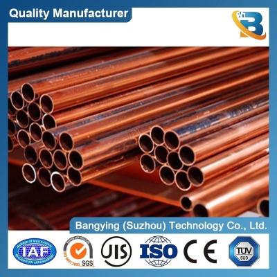 China 0.3mm-20mm Wall Thickness C11000 Straight Copper Pipe 22mm 38mm Large Diameter Copper Tube for sale