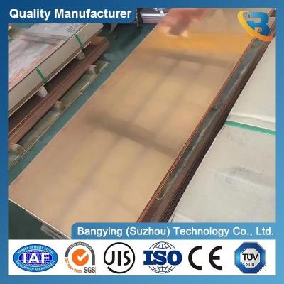 China Density 8.9 Customized Pure Copper Sheet Cathode 99.9% Copper Plate C11000 C10200 for sale