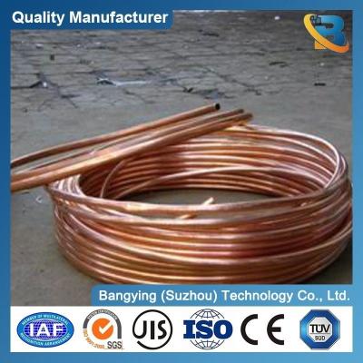 China Alloy Brass Bronze Copper Tube Per Meter Copper Coiled Pipe 1/4 1/2 3/8 7/8 Heat Pipe for sale