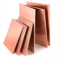 China Direct Supply C11500 C11600 C12000 Raw Red Copper Industrial Material Flat Sheet Plate for sale