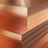 China C52150 Metal Purple Red Cathode Copper Sheet 99.9% 0.3mm 3mm 5mm 10mm 20mm Thickness for sale
