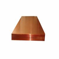 China C52150 Metal Purple Red Cathode Copper Sheet 99.9% 0.3mm 3mm 5mm 10mm 20mm Thickness for sale