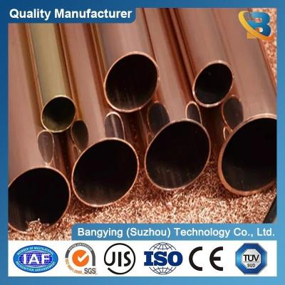 China C1100 C1200 C1020 C1220 ASTM B280 15mm Od 1/2 Copper Tube Pancake Copper Pipe Water Tube for sale