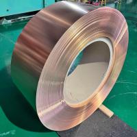 China Cold/Hot Rolled Copper Roll Strip 99.99% 10mm 12mm H63 H65 H68 Tp1 Tu2 Copper Coils for sale