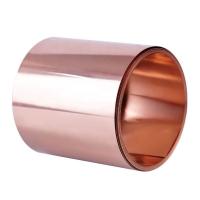China 22-25 MPa Ts Customized Pure Copper Alloy Strip 0.01mm 1mm Thickness Width Coils for sale