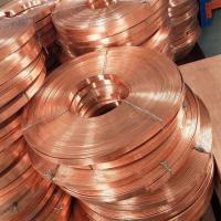 China 99.9% Pure Electrolytic Copper Strip 1/4