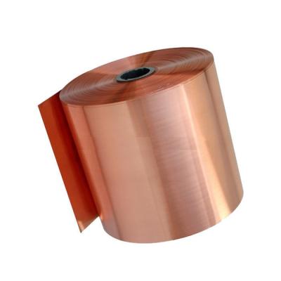 China Professional Conductive Copper Metal Coil 0.1mm-2mm THK C17500 C1100 T2 Copper Strip for sale