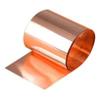 China Bright Surface Copper Tape 0.1mm for Battery Copper Strip Coil for sale