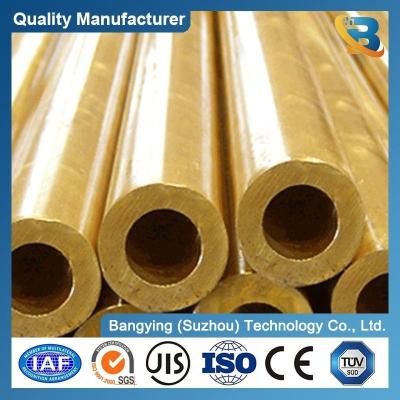 China Prime Copper Pipe Tube Hollow Brass Pipe H62 C28000 C44300 C68700 1/4 Inch Brass Tube for sale