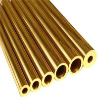 China 1/2h Hard Brass Tubes H62 C27200 Copper Pipe Customized Size C27000 C27400 Yellow Brass Pipe for sale