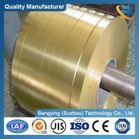 China ASTM Standard Cuzn20 Cuzn30 Cuzn40 Copper Foil Brass Strip Coil for Fast and Delivery for sale
