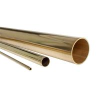 China 99.99% Pure Brass Pipe H62 Thin-Walled ETP Straight Copper Tube ASTM B306 Standard for sale