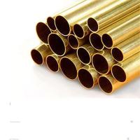China Customized En H62 H65 H68 Copper Pipes Polished Brass Tube for Production for sale