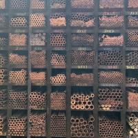 China ASTM B280 Seamless Pure Brass Tube C12200/C11000 Copper Coils Copper Pipe with Red Color for sale
