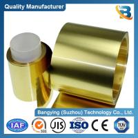 China C2740 C2741 Brass Strip Coil for Certificated Earthing Copper Strip in Brass Coil for sale