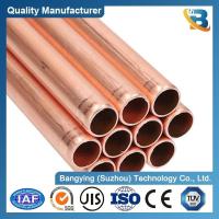 China ASTM Standard 6.35mm 1/4 Inch Copper Tube for Air Conditioner Distributor for sale