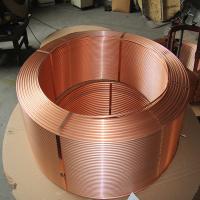 China ASTM Standard 6.35mm 1/4 Inch Copper Tube for Air Conditioner Distributor for sale