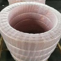 China ASTM Standard 6.35mm 1/4 Inch Copper Tube for Air Conditioner Distributor for sale