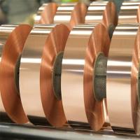 China BYCu-CC026 Copper Alloy Coil Brass Bright Surface 0.1mm-3mm Copper Strip C10100 C2800 for sale