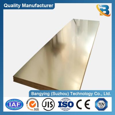 China 0.01-3.0mm Thickness C260 Brass Sheet / Plate for Industrial Needs in ASTM Standard for sale