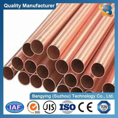 China Copper Pipe Dia 6.35-44.45mm C1100 C1200 C1020 C1220 for Food and Beverage Industry for sale